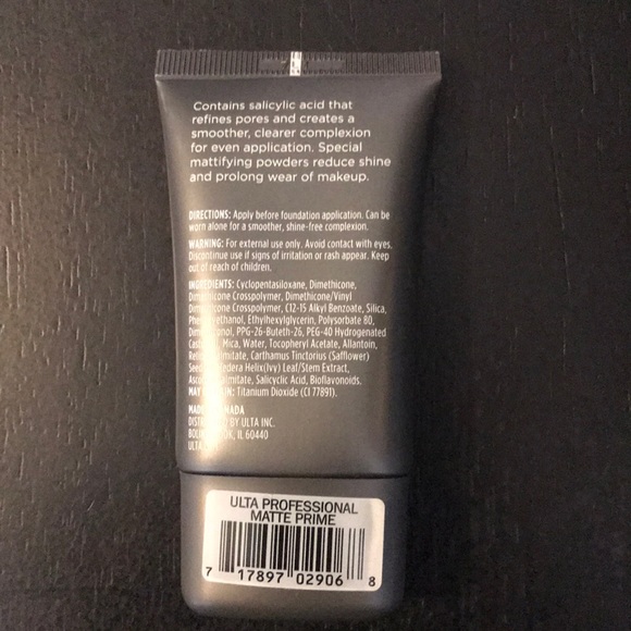 Ulta Beauty | Makeup | Ulta Beauty Matte Face Primer | Poshmark